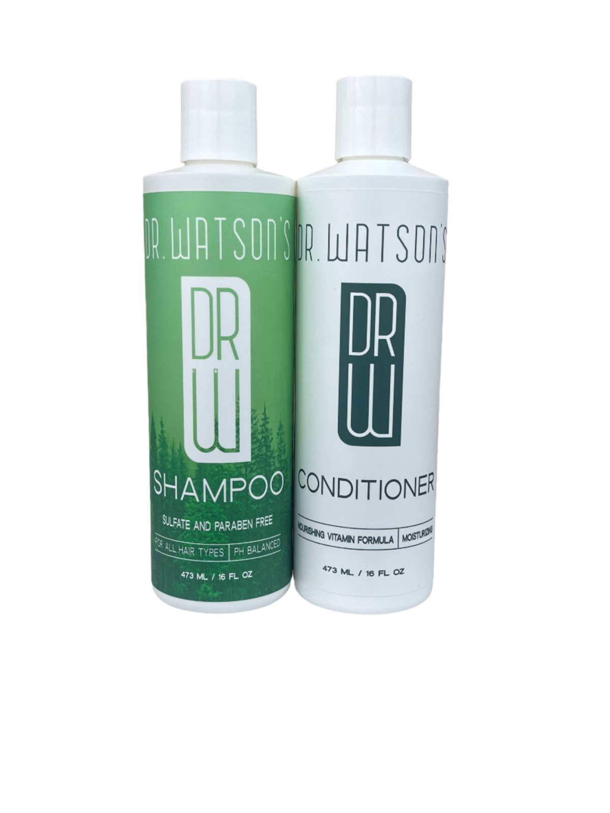 Dr. Watson's Hair Care | Shampoo & Conditioner Bundle | The Original ...